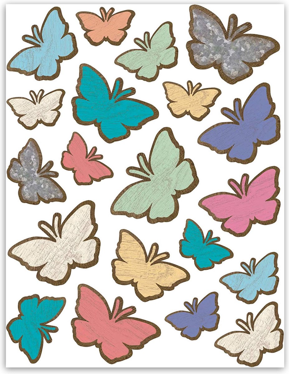 Vlinder Stickervellen - Stickers Vlinders - Vlinder Decoratie - Lente ...