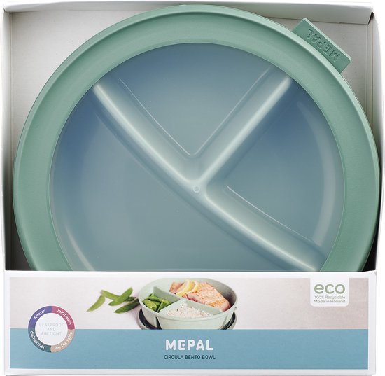 Mepal - Bol bento 3 compartiments multi-bol rond Cirqula - Récipient ...
