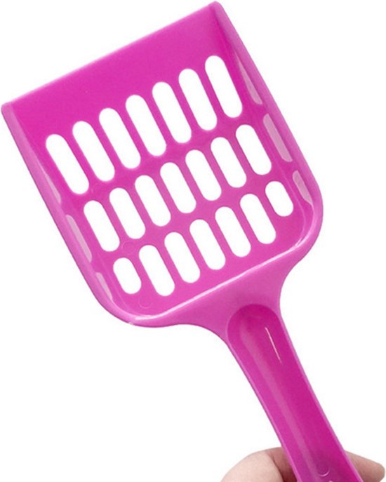 Kattenbak Schepje | Poep Schep | 20 CM | Roze | bol