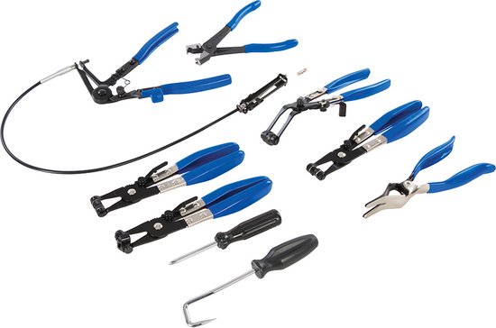 Flexibele Slangklem Tang Set - Voor slangklemmen van 18-54mm - 7-delig ...