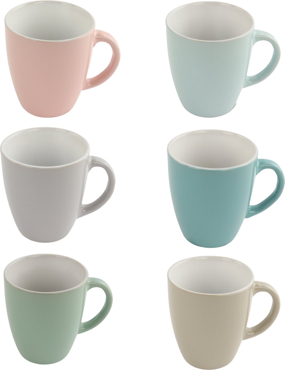 OTIX Espresso Kopjes -Koffiekopjes - Set van 6 - met Oor - 160ml ...