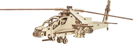 Modelbouw Helikopter van hout | bol