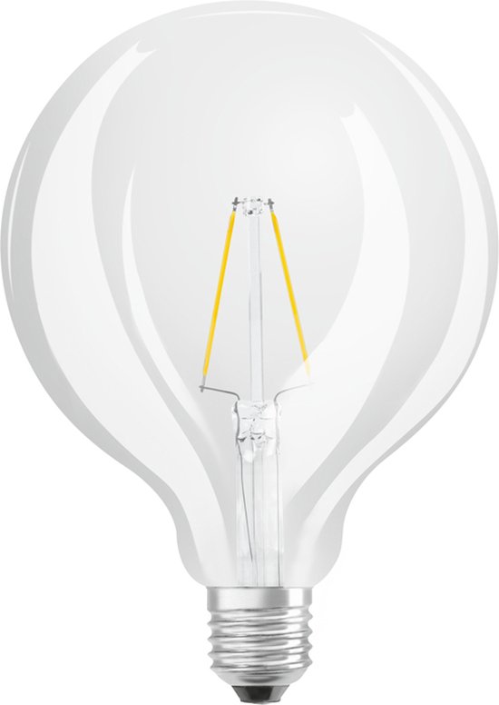 Osram Retrofit LED E27 Globe Filament Helder 4W 470lm - 827 Zeer Warm Wit | Vervangt 40W | bol