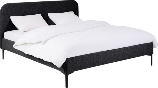 Beter Bed Basic Bed Noor - 160 x 210 cm - oakland antraciet | bol.com