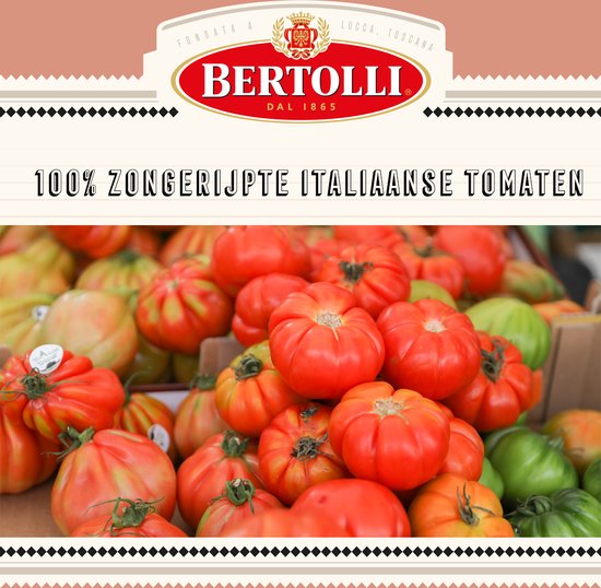 6x Bertolli Pastasaus Zak Pittig Piccante 460 gr | bol