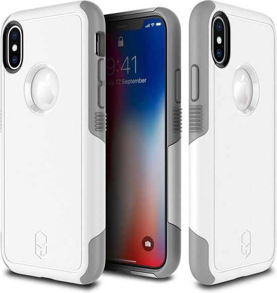 Patchworks Level Aegis Apple iPhone X Wit | bol.com