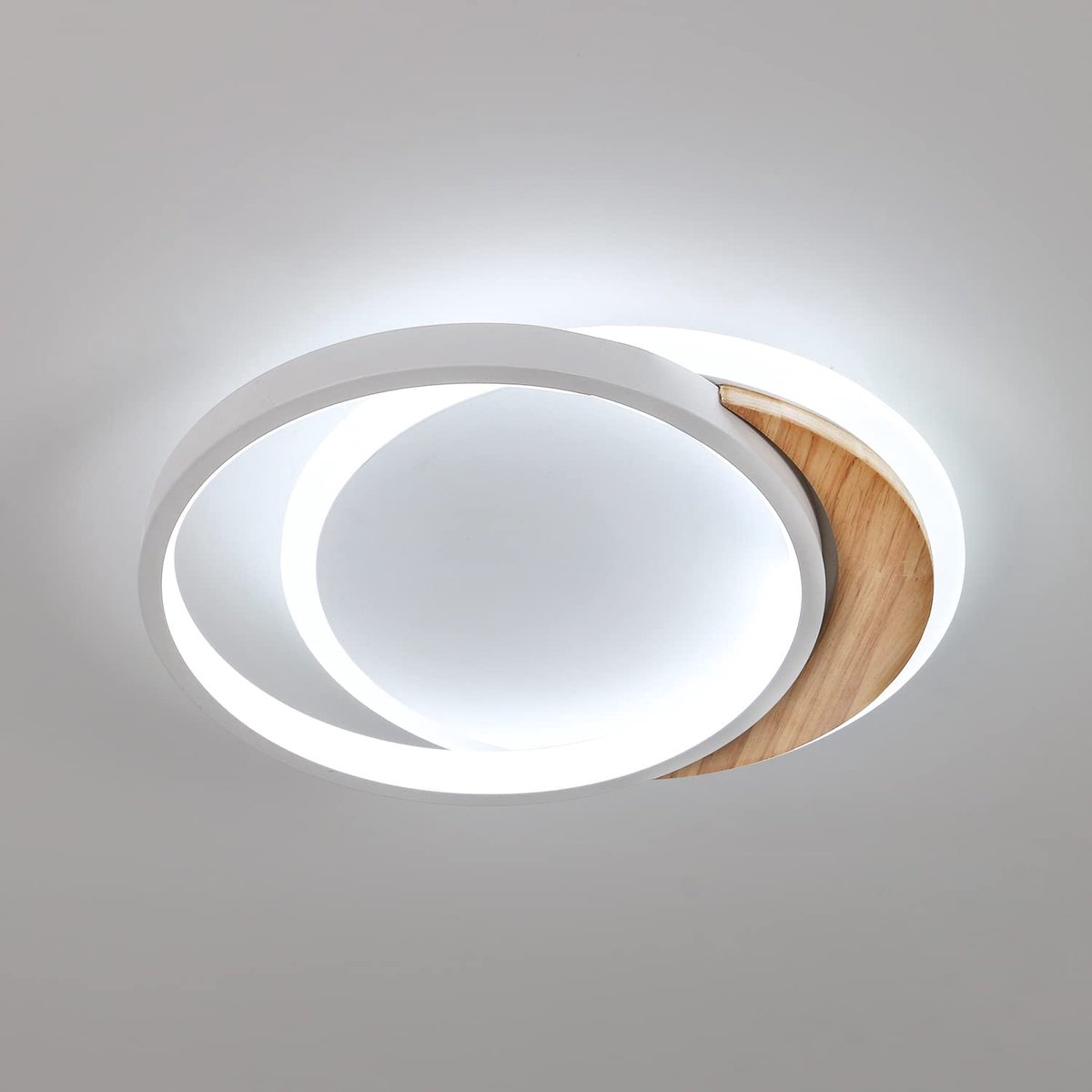 Modern LED -plafondlicht, 28W moderne plafondlamp, Ø30cm * 5 cm rond ...