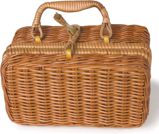 Picnic Basket - kleine speelgoed picknickmand - poppenservies | bol