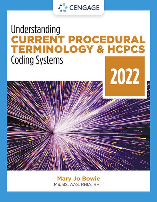 Understanding Current Procedural Terminology and HCPCS Coding Systems: 2022 Edition |... | bol.com