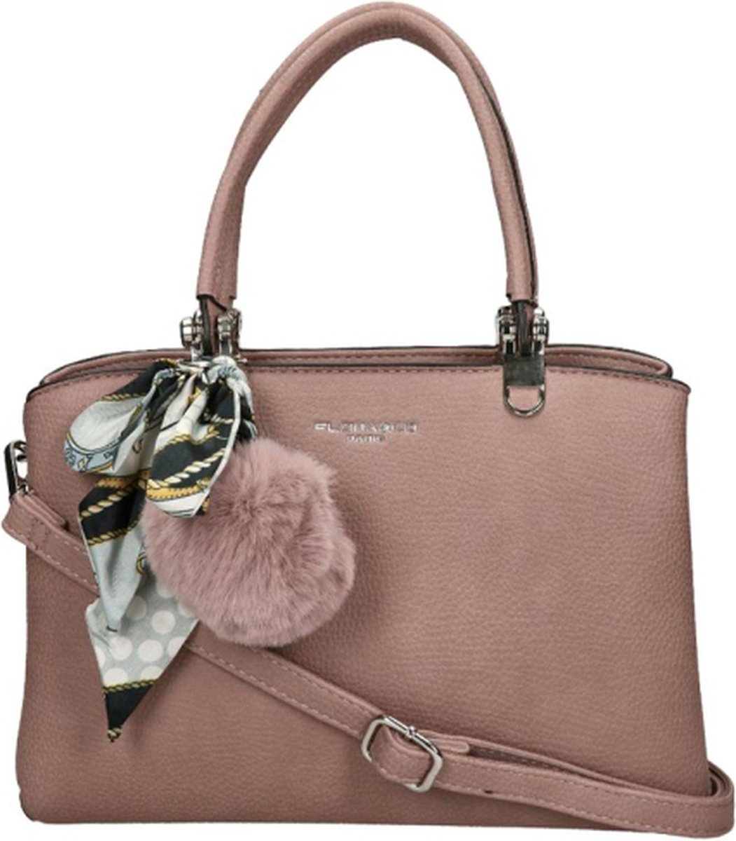 Flora & Co Medium Schoudertas / Crossbodytas - Dames - Soft - Roze ...