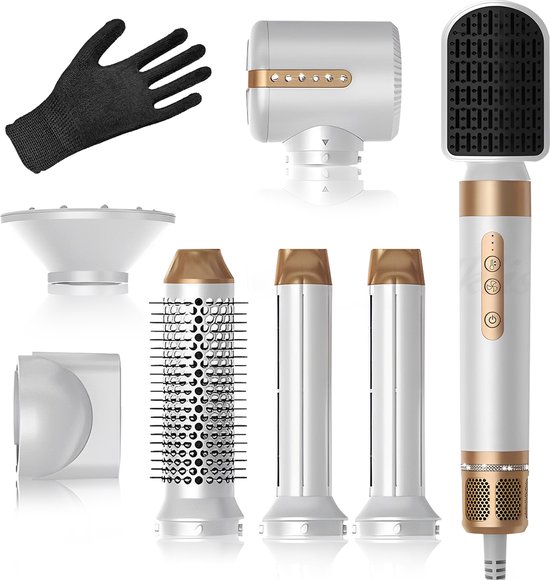 7 in 1 Airwrap - Krulborstel - Föhnborstel - Beste Airwrap & Föhn ...