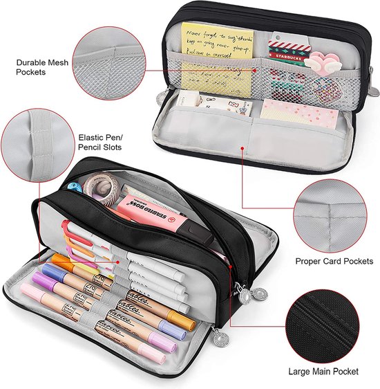 BOTC Etui - Pennenzak voor jongens en meisjes - etuis voor school ...