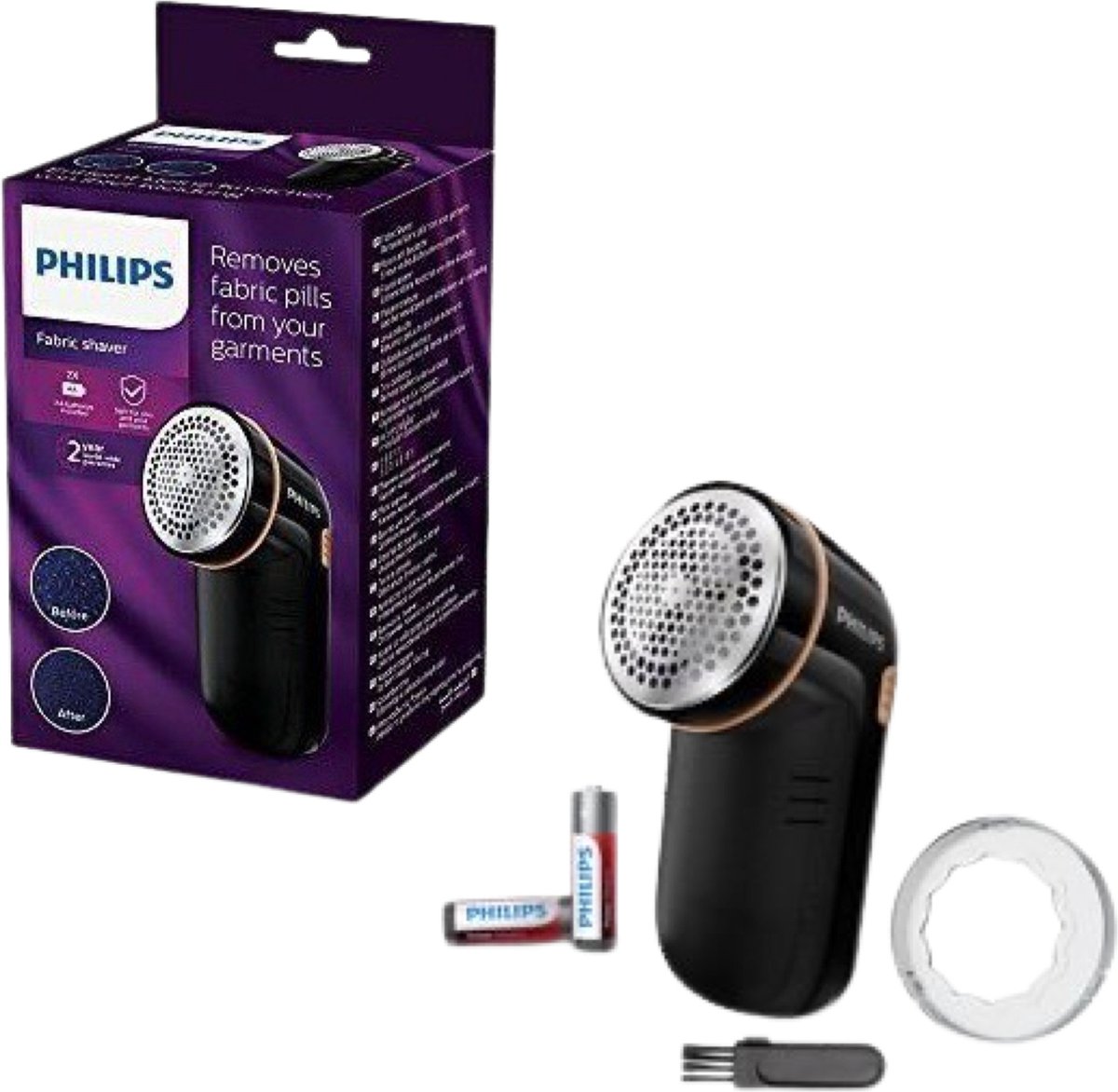 Philips - Ontpluizer - Pluizenverwijderaar - Ontpiller Kleding ...