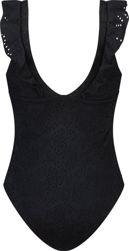 Beachlife Black Embroidery Dames Badpak - Maat 42 (Cupmaat B) | bol