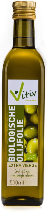 Vitiv Olijfolie Spaans extra virgin bio 1 Liter | bol