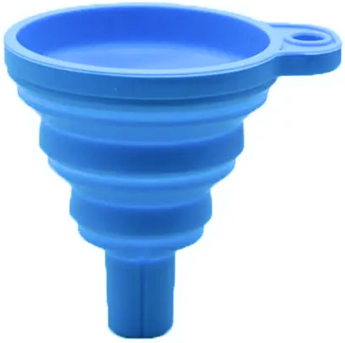 Opvouwbare Siliconen Trechter - Inklapbaar - Blauw - Handig - Extra ...