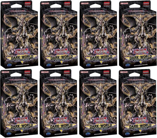 Yu-Gi-Oh! TCG - Dark World Structure Deck Display (8 Decks) | bol.com