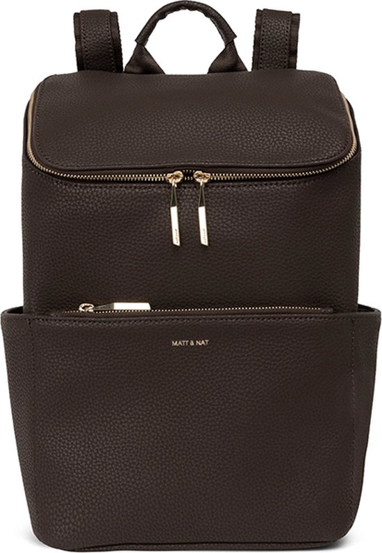 Matt & Nat Brave Purity Backpack Truffle | bol.com