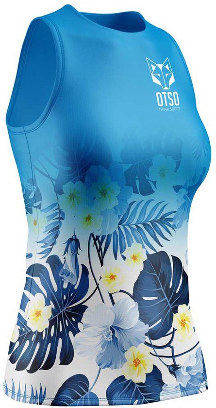 OTSO Singlet Mouwloos T-shirt Dames - Spring - L | bol