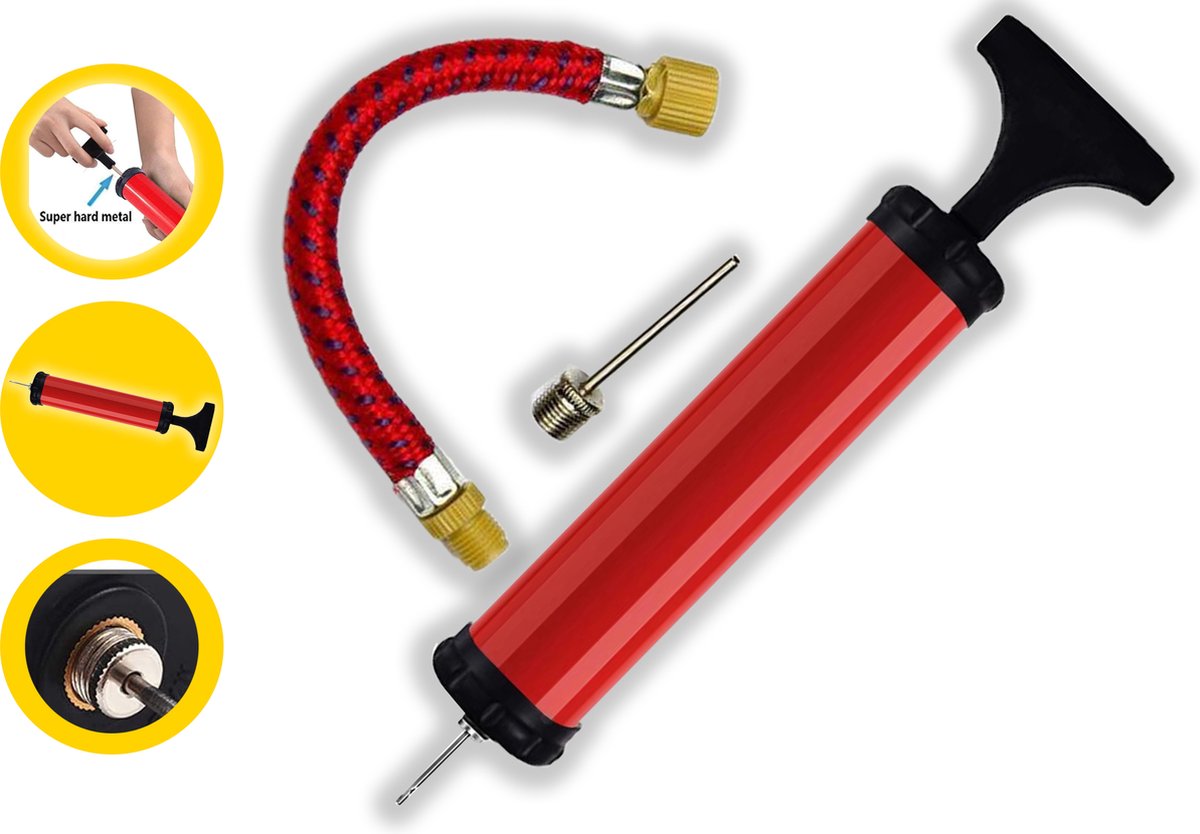 Pompe à ballon pour gonfler le ballon avec aiguille - 24 cm | Pompe ...