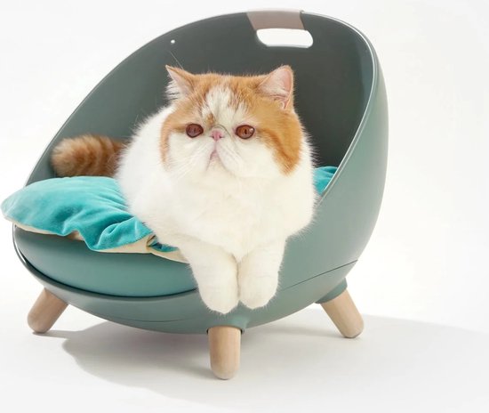 MakeSure Kattenmand Dafu Mosgroen 4 in 1 | bol