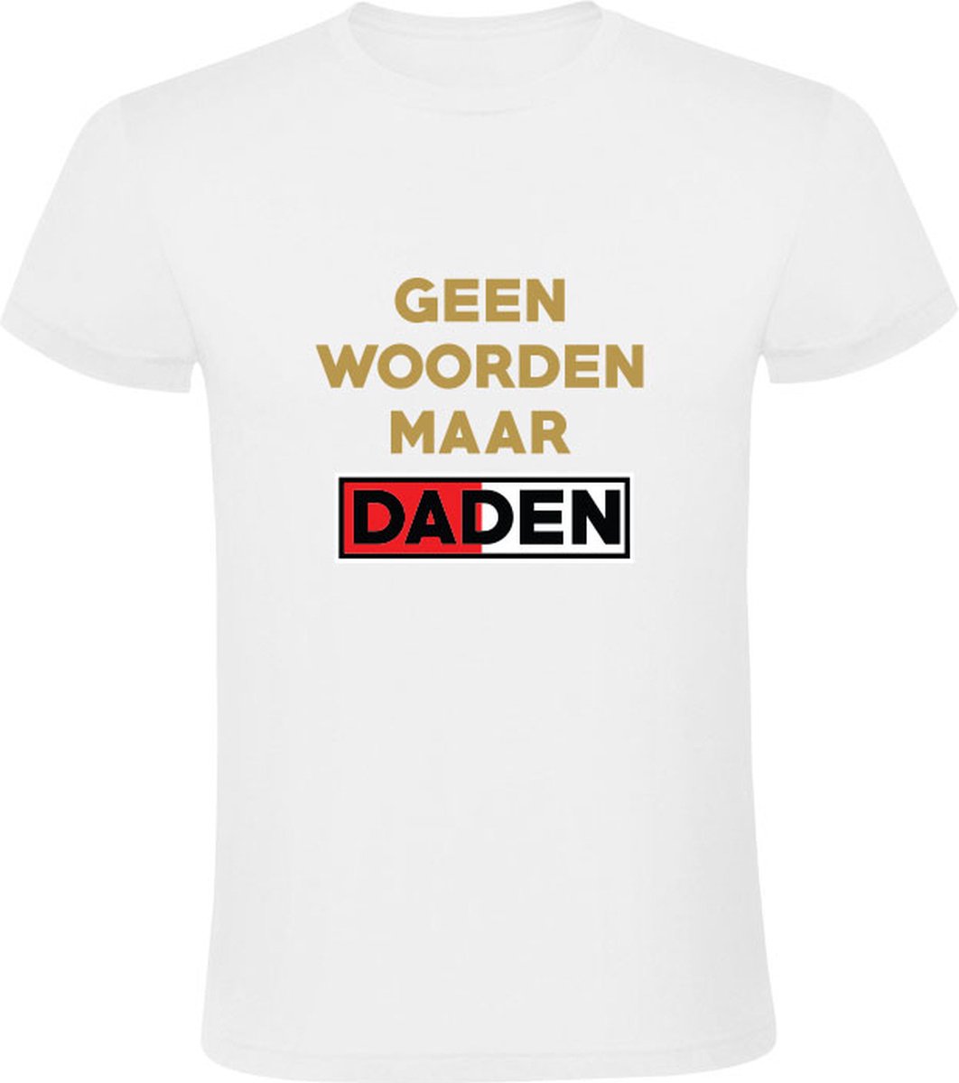 Geen Woorden Maar Daden | Heren T-shirt | Roffa | Rotterdam | bol.com