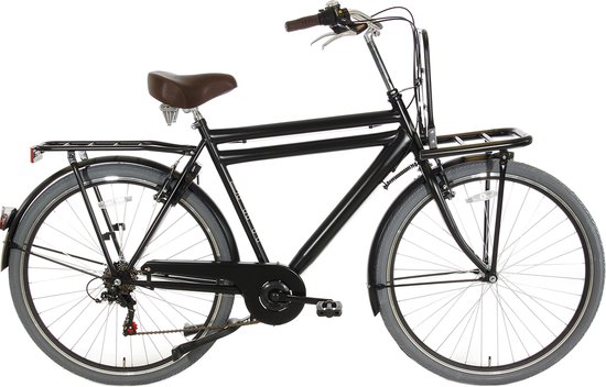 Spirit Transporter 6-Speed Herenfiets Mat-Zwart - 50cm | bol.com