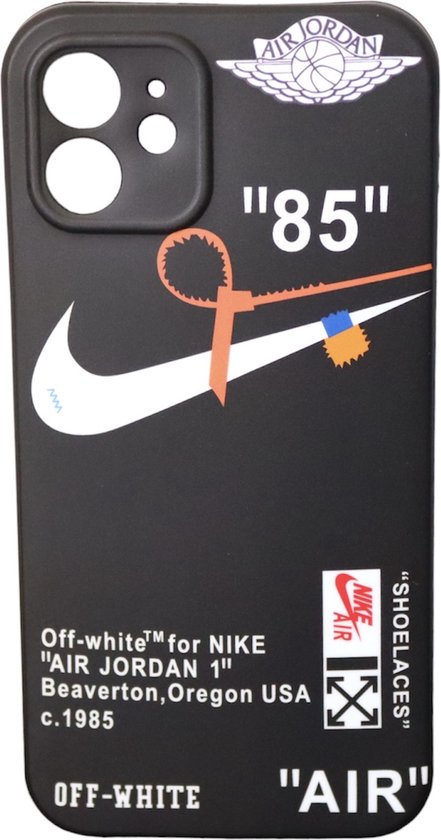 Nike Air Jordan x Off-White iPhone 12 Hoesje - Zwart | bol.com
