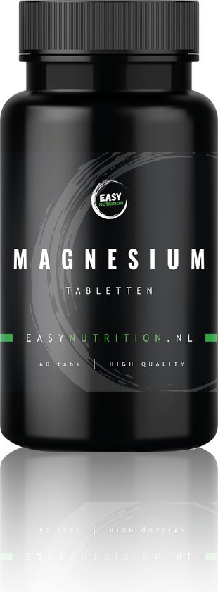 Easy Nutrition- Magnesium Tabletten - Bisglycinate - 60 tabs ...