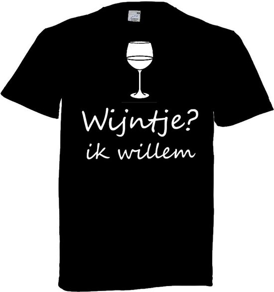Grappig T-shirt - ik willem - koningsdag - biertje - wijntje - feestje ...