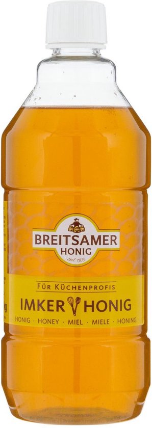 Breitsamer Honing imkergold - Fles 1 kilo | bol