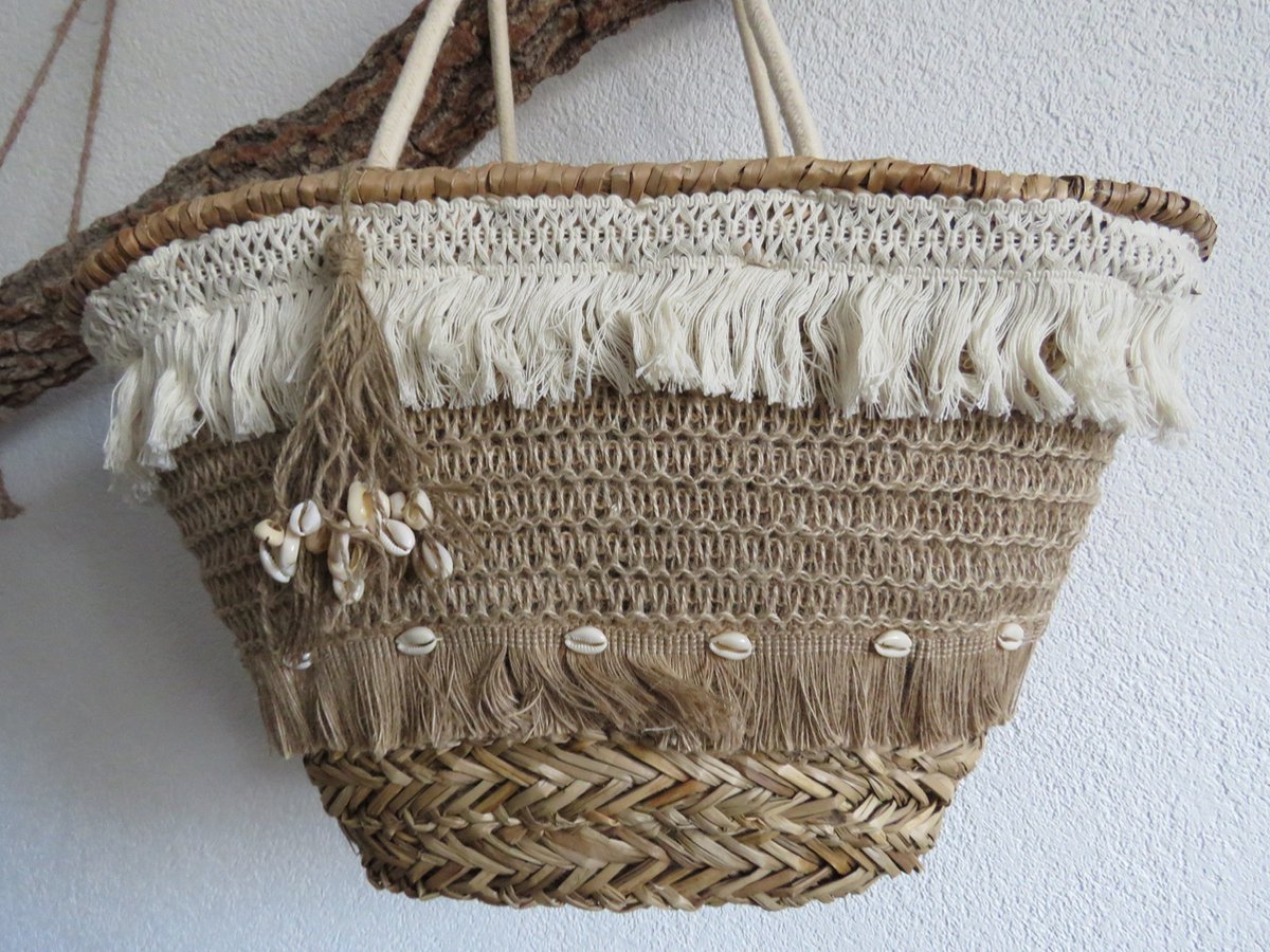 Strandtas (schelp) | bol.com