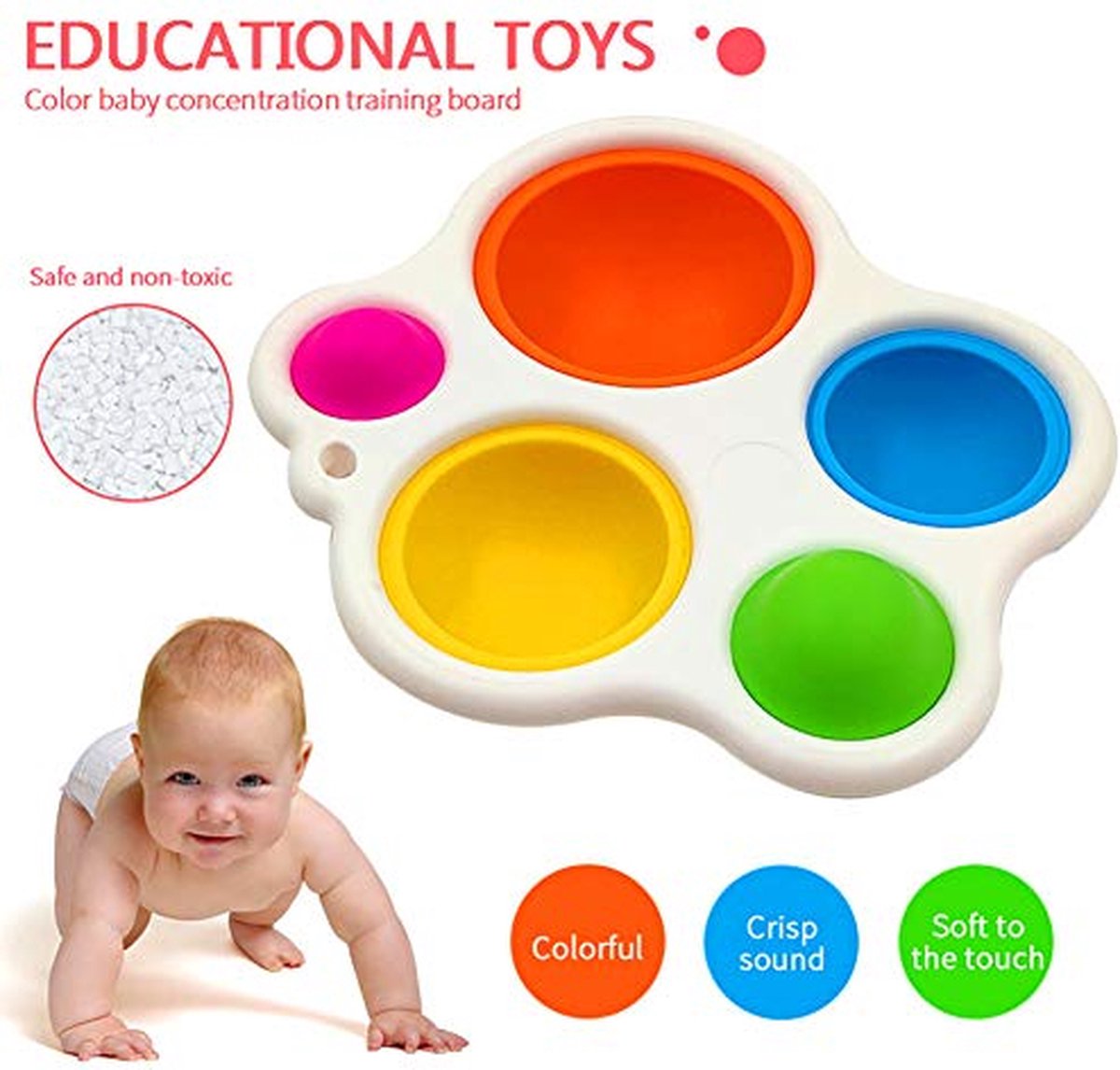 Simple dimple baby toys - educatief | Games | bol.com