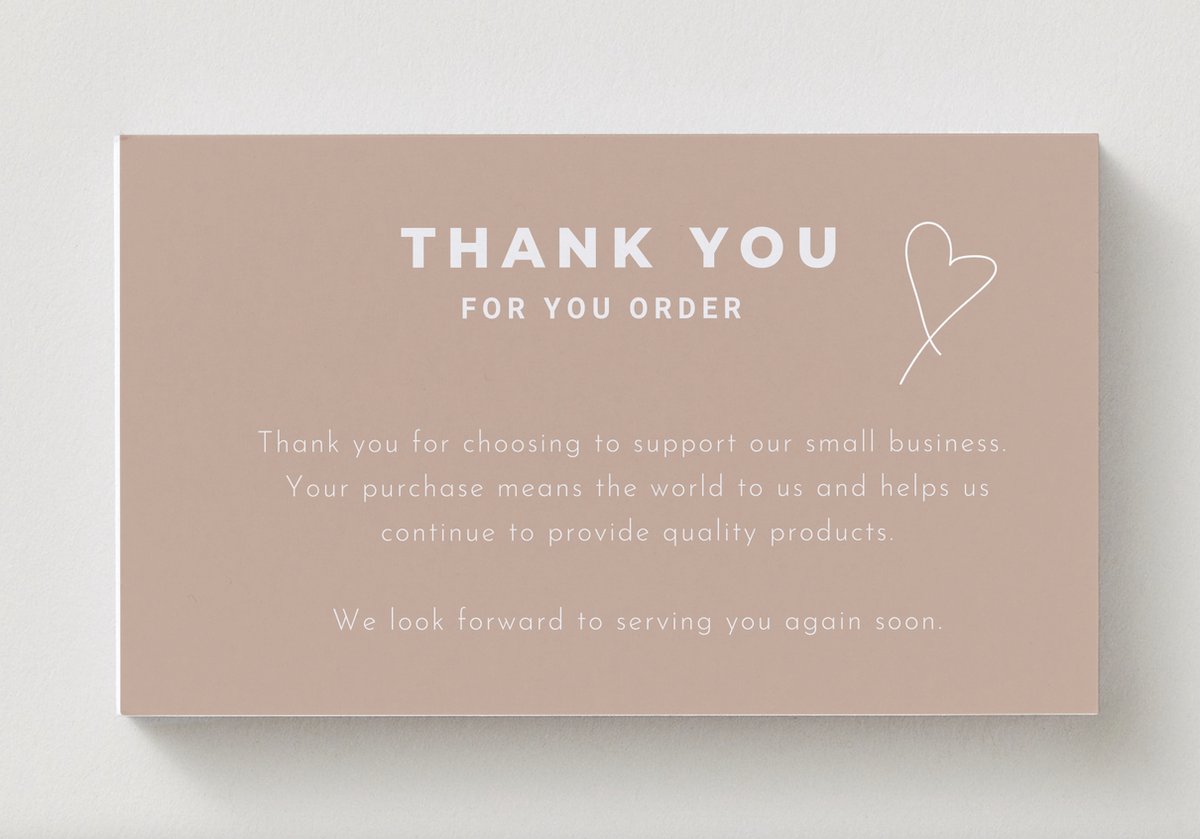Thank you for your order kaartjes - thank you kaartjes - Thank You ...