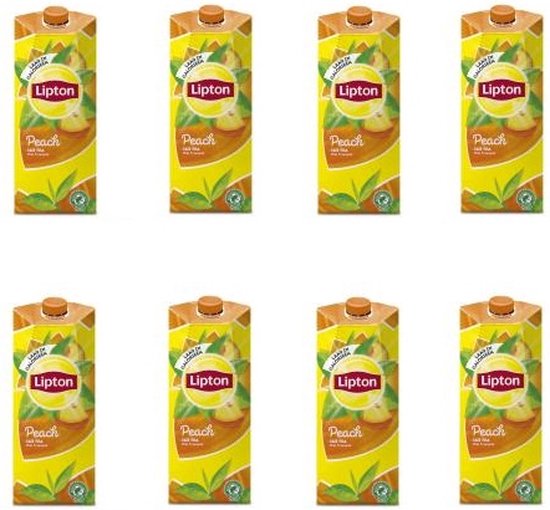Lipton Ice Tea peach 1,5 ltr per pak, doos 8 pakken | bol.com