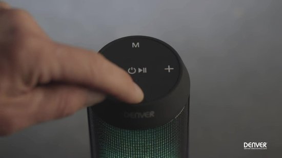 Denver Bluetooth Speaker Draadloos - 60W - Lichteffecten - Muziek Box - AUX - BTL62NR | bol