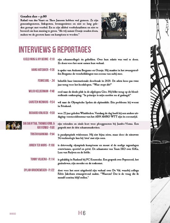 Helden Magazine 55 - Sporttijdschrift – 140 pagina's - Kjeld Nuis & Joy ...