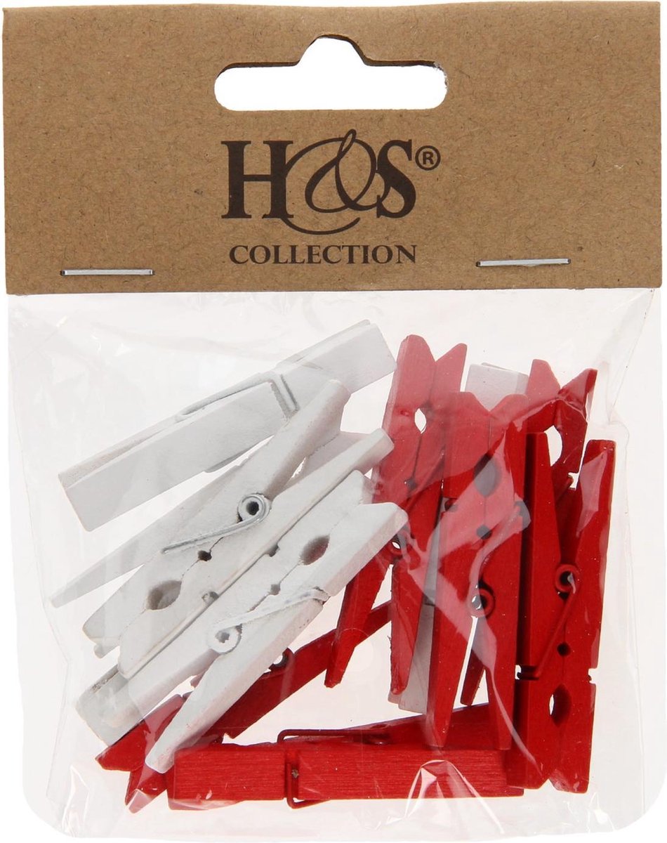 Houten Mini Wasknijpers, 12st. | bol.com