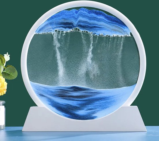 Dynamische Zandloper - Kunst - Decoratie - Zandkunst - Dynamisch ...