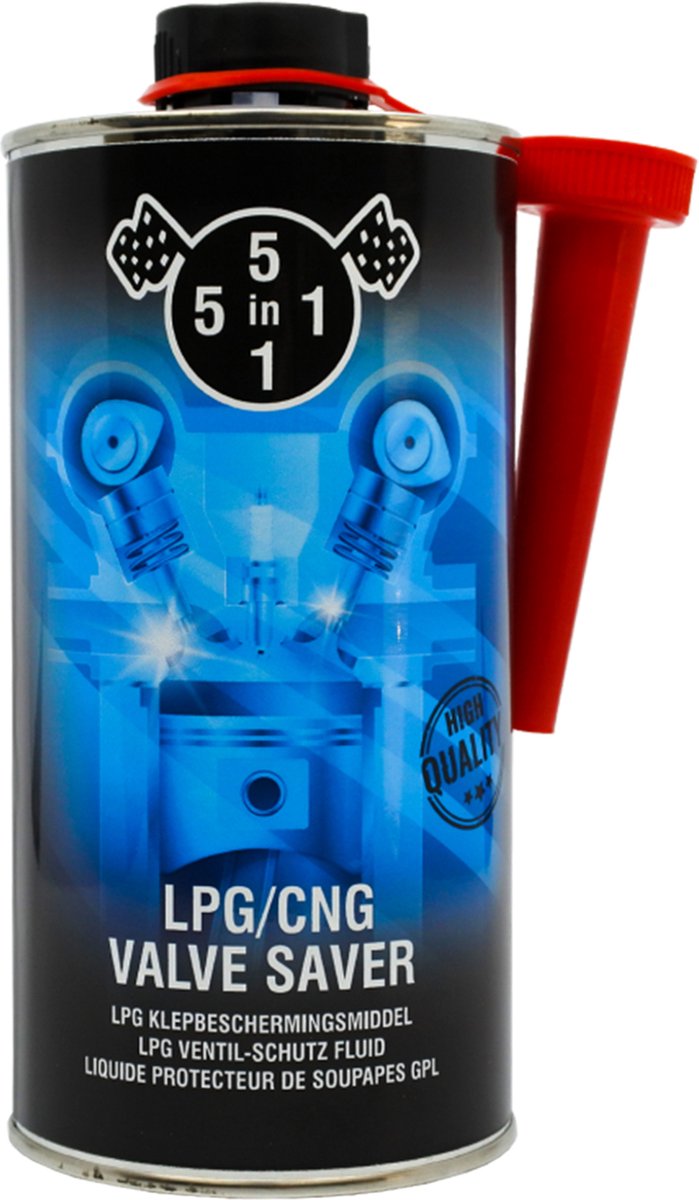 5in1 LPG Valve Saver - Loodvervanger 1 Liter | bol.com