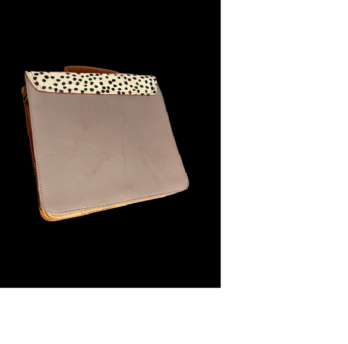 TrendSisters - Office Bag gemaakt van leftovers - echt leer - animal ...