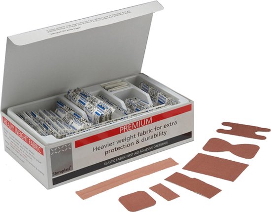 Pleisters- Steroplast - 6038S - Wondpleisters - 100 stuks - Textiel ...