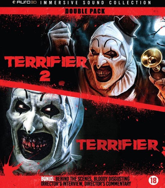 Terrifier 1 + 2 Double Pack (Blu-ray) (Blu-ray), Catherine Corcoran ...