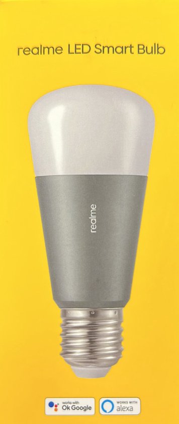 Realme LED Smart Bulb - Smart LED gloeilamp - 1000 Lumens - 1700K tm ...