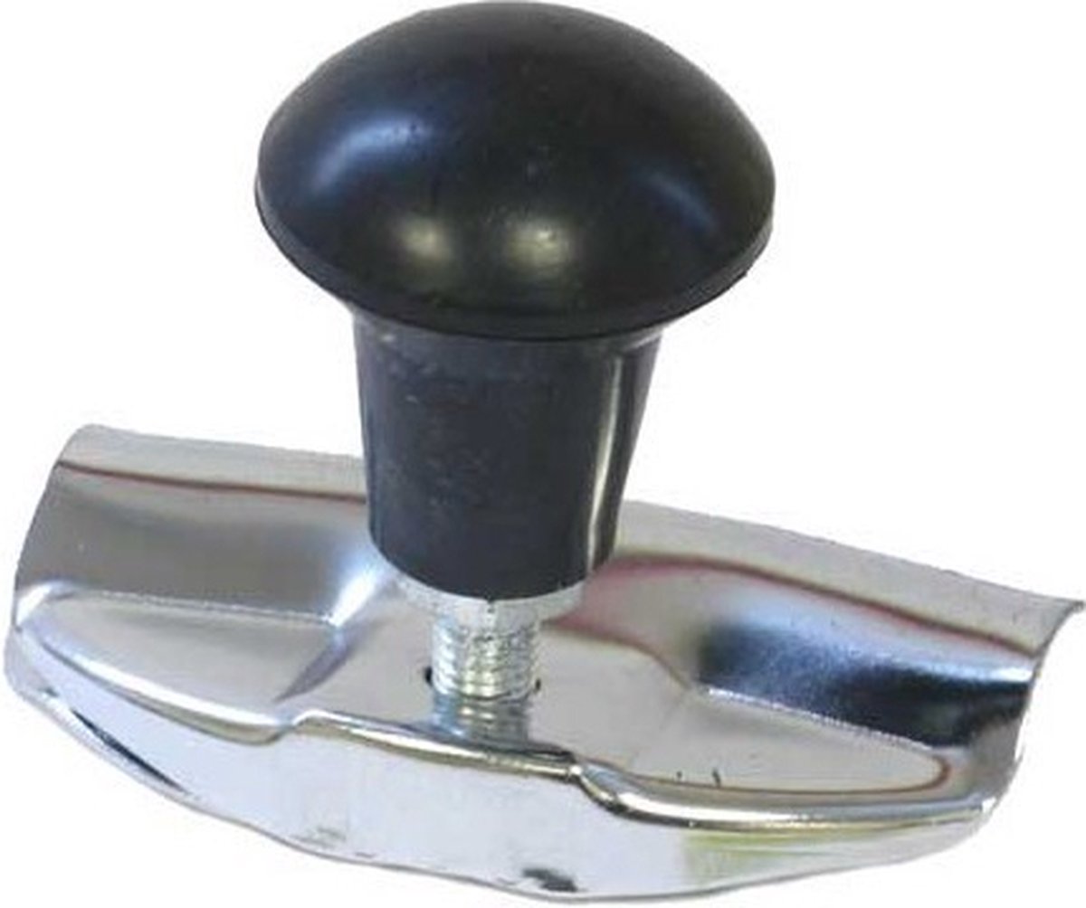 Stuurknop - Metaal - Chroom - Universeel | bol.com