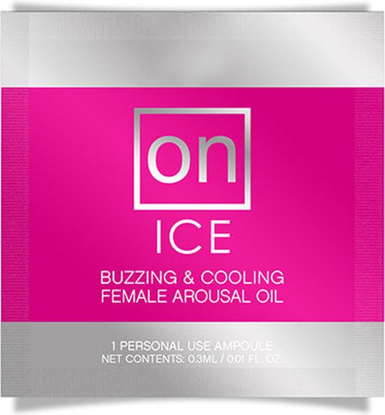 Sensuva - ON Arousal Oil Ice Single Use Ampoule Packet | bol.com