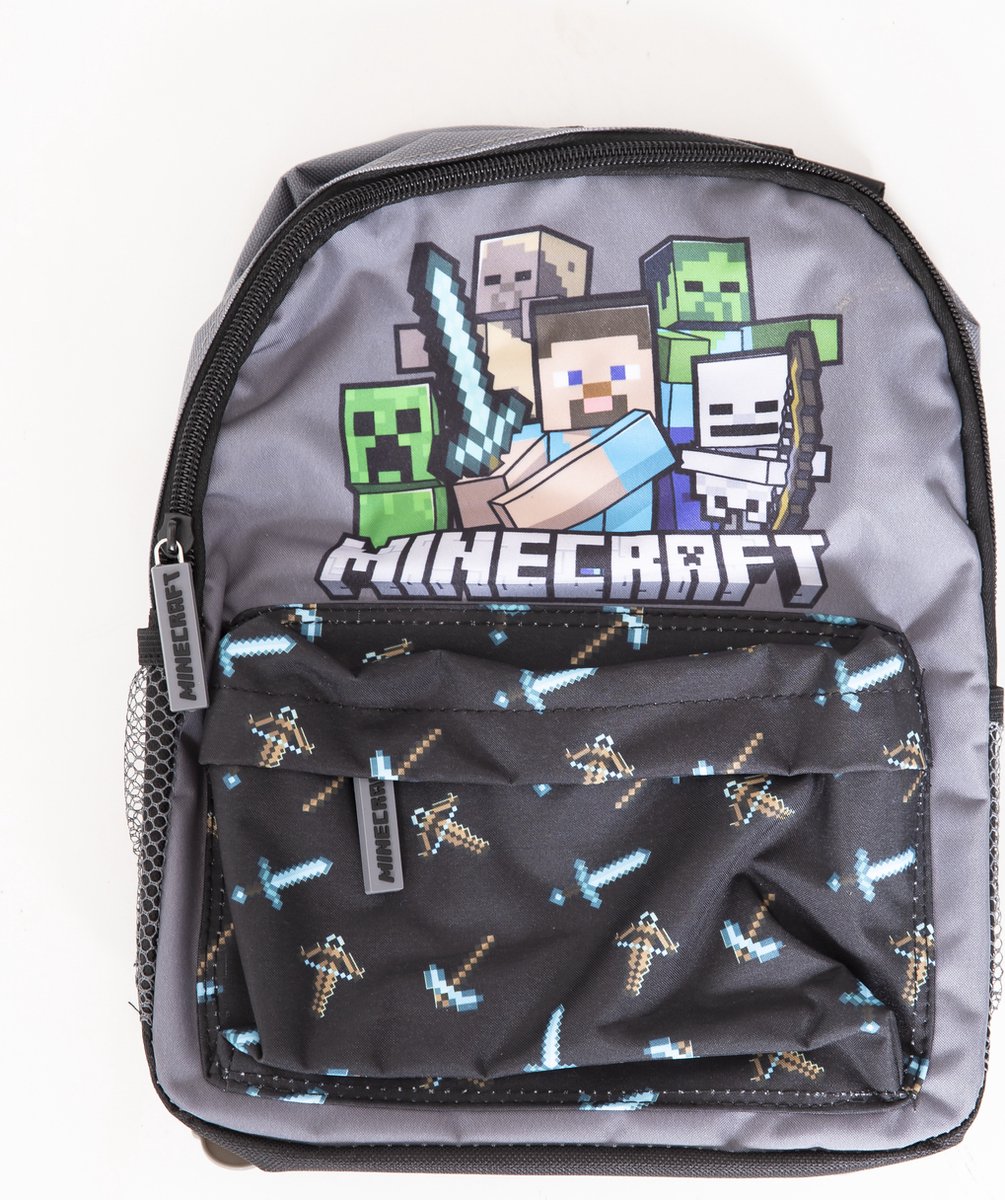 Minecraft Rugzak Klein - Kleuter Rugtas - 28 x 23 x 10 cm | bol.com