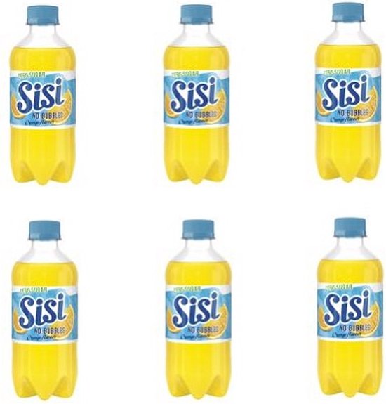 Sisi No bubbles orange 0% 33 cl per petfles, tray 6 flessen | bol.com