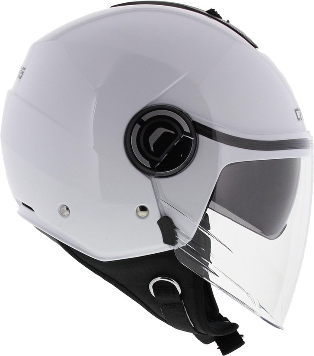 Caberg Jethelm Riviera V4 glans wit L - Motorhelm cq luxe scooterhelm ...
