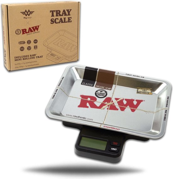 MyWeigh X RAW Tray Scale 1000g - 0.01g | bol